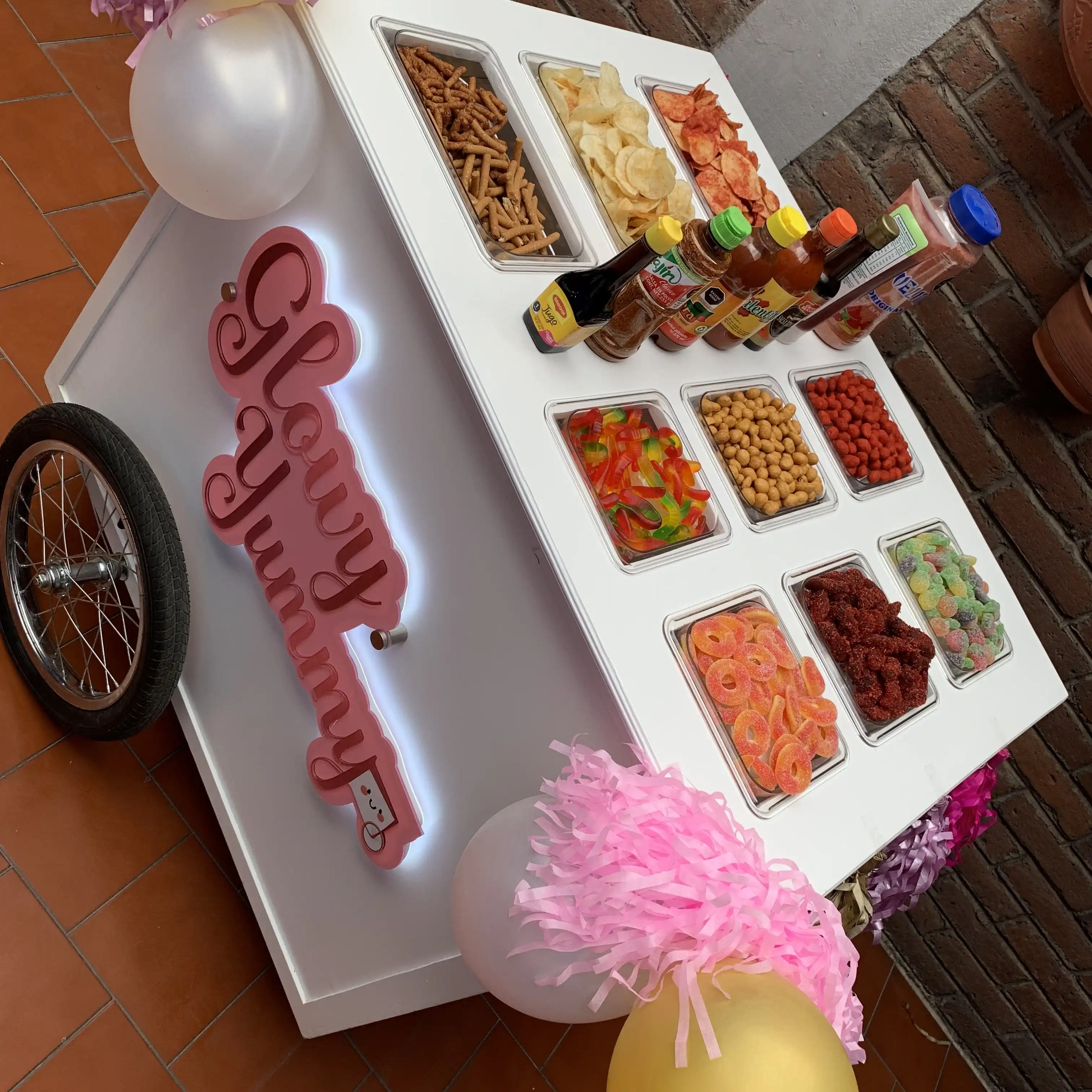 Galer a De Fotos Carritos De Snacks Dulces Gomitas Sabores